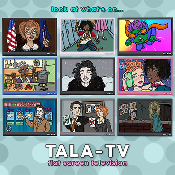 Second Life Marketplace - [LJ] Tala-TV Television